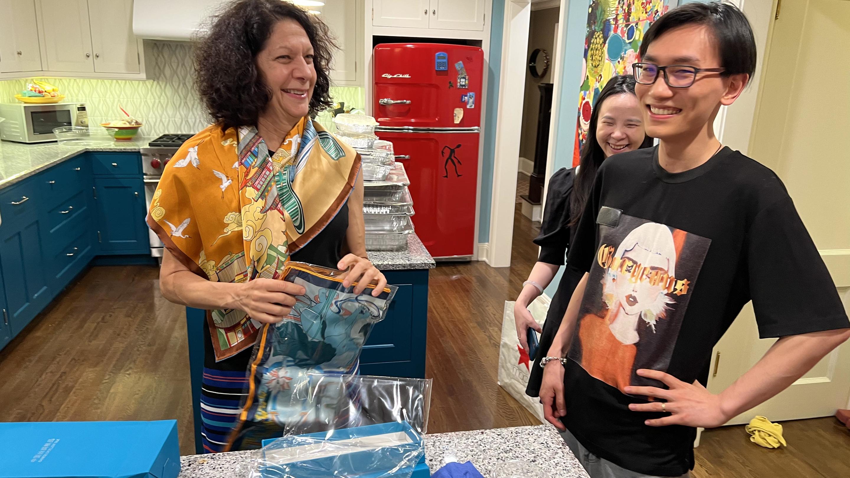 Chenyi's graduation party | Bonnie L. Bassler